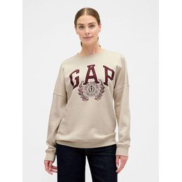 GAP Sweatshirt in Beige - 76% | Gr&ouml;&szlig;e M | Damen-sweatshirts-jacken