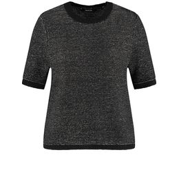 Taifun Pullover in Schwarz - 50% | Größe 38 | Damen-pullover-cardigans