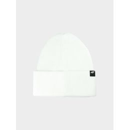 4F Beanie in Weiß - 30% | Damen-muetzen-caps