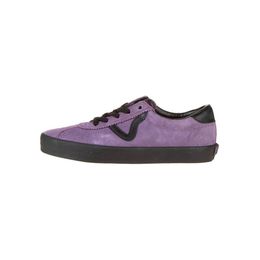 Vans Leder-Sneakers in Lila/ Schwarz - 61% | Größe 38,5 | Damen-sneakers