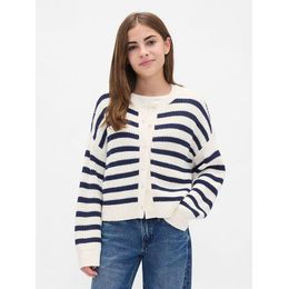 GAP Cardigan in Weiß - 47% | Größe 116/122 | Kinder-pullover