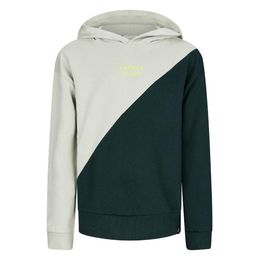 Retour Hoodie "Novan" in Creme/ Grün - 53% | Größe 158/164 | Kinder-sweatshirts-jacken