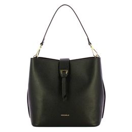 Coccinelle Leder-Henkeltasche in Schwarz - (L)26 x (B)26 x (H)16 cm - 40% | Damen-taschen