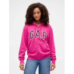 GAP Sweatjacke in Pink - 53% | Größe XXL | Damen-sweatshirts-jacken