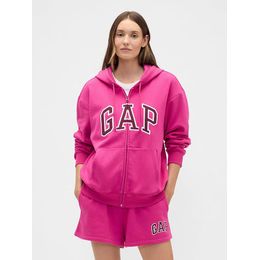 GAP Sweatjacke in Pink - 44% | Größe L | Damen-sweatshirts-jacken
