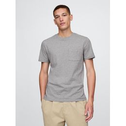 GAP Shirt in Grau - 48% | Gr&ouml;&szlig;e L | Herren-plussize