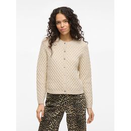 Vila Cardigan "Vikali" in Sand - 64% | Größe XS | Damen-pullover-cardigans