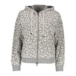 Juvia Sweatjacke in Grau - 76% | Größe S | Damen-sweatshirts-jacken