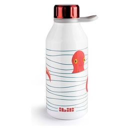 Ibili Thermoflasche ''Marea'' in Weiß/ Rot - 350 ml - 10% | Damen-outdoor-ausruestung
