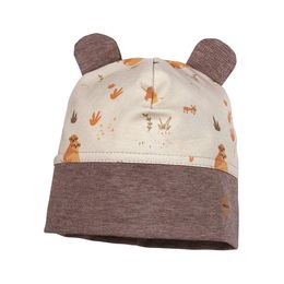 MaxiMo Beanie in Braun/ Creme - 10% | Größe 41 cm | Baby-muetzen