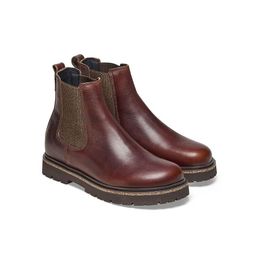 Birkenstock Leder-Chelsea-Boots "Highwood" in Braun - Weite S - 12% | Größe 40 | Stiefeletten