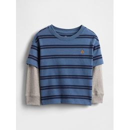 GAP Longsleeve in Blau - 59% | Gr&ouml;&szlig;e 98 | Baby-langarmshirts