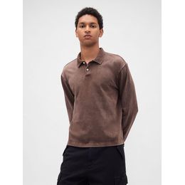GAP Poloshirt in Braun - 58% | Größe S | Herren-plussize