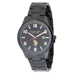 U.S. Polo Assn. Quarzuhr in Schwarz - 65% | Herrenuhren