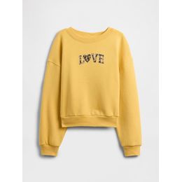 GAP Sweatshirt in Gelb - 47% | Größe 116/122 | Kinder-sweatshirts-jacken