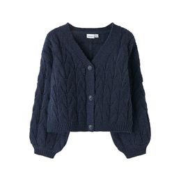 name it Cardigan in Dunkelblau - 35% | Größe 158/164 | Kinder-pullover