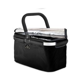 Genius Thermo-Einkaufskorb "Falko" in Schwarz - (B)48 x (H)27 x (T)28 cm - 12% | Einkaufstaschen