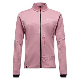 Salewa Fleecejacke "Sella Crevasse" in Rosa - 59% | Größe 34 | Damenjacken