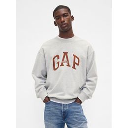 GAP Sweatshirt in Hellgrau - 48% | Größe XL | Herren-plussize