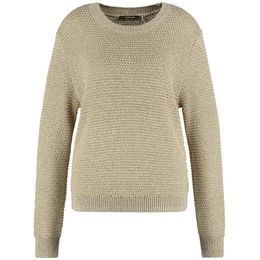 Taifun Pullover in Beige - 51% | Größe 48 | Damen-pullover-cardigans