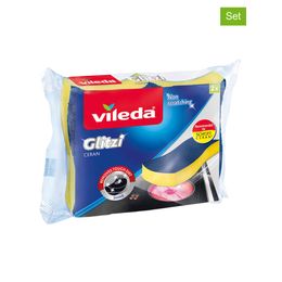 Vileda 2er-Set: Küchenschwämme in Gelb - 2x 2 Stück - 14% | Putzutensilien