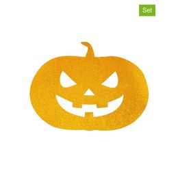 CHAKS 4er-Set: Tischsets ''Pumpkin'' in Orange - (L)37 x (B)40,3 cm - 12% |
