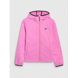 4F Softshelljacke in Pink - 52% | Gr&ouml;&szlig;e 128 | Kinder-outdoor-jacken