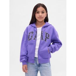 GAP Sweatjacke in Lila - 38% | Größe 110 | Kinder-sweatshirts-jacken