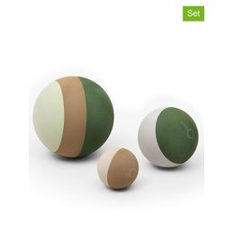 bObles 3er-Set: Bälle in Grün/ Beige - ab Geburt - 10% | Outdoorspielzeug