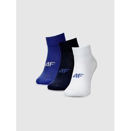 4F 3er-Set: Socken in Schwarz/ Blau/ Weiß - 56% | Größe 38-40 | Kinder-socken-strumpfhosen