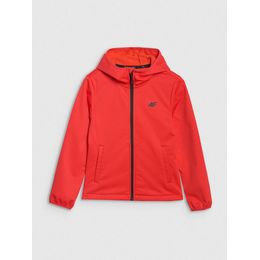 4F Softshelljacke in Rot - 32% | Größe 122 | Kinder-outdoor-jacken