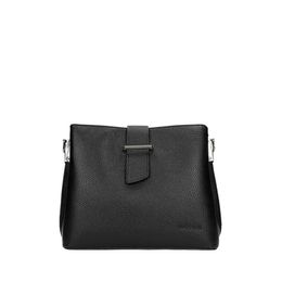 Wojas Leder-Umhängetasche in Schwarz - (B)25,5 x (H)21 x (T)12 cm - 18% | Damen-taschen