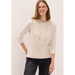 Cecil Hoodie in Sand - 32% | Gr&ouml;&szlig;e XL | Damen-sweatshirts-jacken