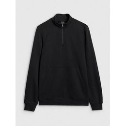 4F Sweatshirt in Schwarz - 48% | Größe M | Herren-plussize