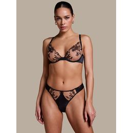 Hunkemöller Hunkemöller String "Anouk" in Schwarz - 39% | Größe XL | Damen-unterteile