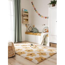 Lytte Kinderteppich Gobi Gelb 80x150 cm - Teppich für Kinderzimmer