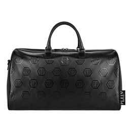 Philipp Plein Weekender - Henkeltasche Monogram - Gr. unisize - in Schwarz - f&uuml;r Damen