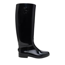 Dorothee Schumacher Stiefel - GUMMI ESSENTIALS Riding Boot - Gr. 37 (EU) - in Schwarz - f&uuml;r Damen