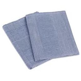 Gözze Geschirrtuch GÖZZE "Geschirrtücher, Des. 60054", blau, B:50cm L:70cm, 100% Baumwolle, Geschirrtücher, aus 100% Baumwolle, jacquard gewebt