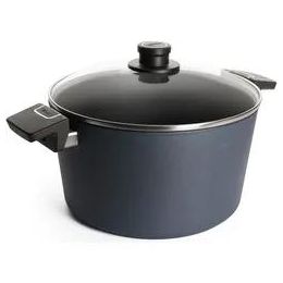 Kochtopf Woll MADE IN GERMANY "Diamond Lite", grau (anthrazit), H:18,5cm Ø:28cm, Töpfe, Induktion, Made in Germany
