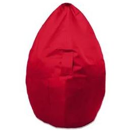 Sitzsack Kinzler "Kimi big", rot, B:75cm H:130cm, Polyester, Sitzsäcke