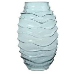 Dekovase Kayoom "Glasvase Sidney 325", blau, B:16cm H:25,5cm T:16cm Ø:0cm, Vasen