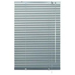 Jalousie my home "Aluminium-Jalousie zum Klemmen" Gr. 14, silber (silberblau, silberblau), B:80cm H:175cm, Jalousien, Bestseller mit über 900 4,5-Sterne-Bewertungen, mit Klemmhalter