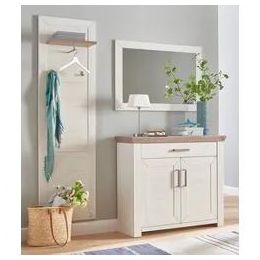 Garderoben-Set "york", beige (pino aurelio, eiche nelson), MDF, SET ONE BY Musterring, Kastenmöbel-Sets, im Landhaus Stil