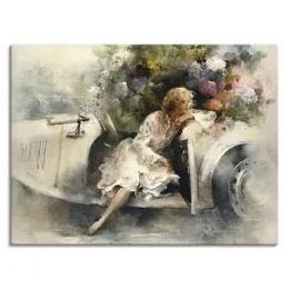 Wandbild Artland "Tagträumer", beige (farbe bild(er): naturfarben), B:40cm H:30cm, Canvas, Leinwand, Bilder, als Leinwandbild, Poster, Wandaufkleber in verschied. Größen