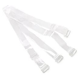BH-Träger Abracada Bra, Damen, Gr. 1, transparent, Kunststoff, BH-Träger BH BH-Set BH-Träger Trägerlose-BH BH-Accessoire, Trägerbreite 1,8 cm - transparent, zum Austauschen