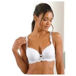 Dirndl-BH Nina von C., Damen, Gr. 85, Cup A, weiß, 86% Polyamid, 14% Elasthan, Spitze:14% Elasthan, 86% Polyamid, BHs