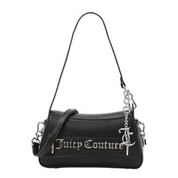 Juicy Couture Schultertasche Damen Größe One Size schwarz / silber
