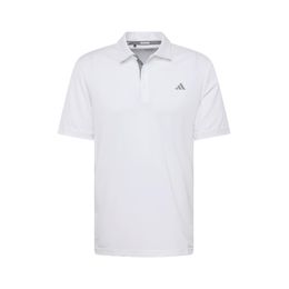 adidas Golf Funktionsshirt Herren Größe XL silbergrau / weiß