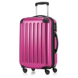 Hartschalen-Trolley Hauptstadtkoffer "Alex, in verschiedenen Farben und Größen", Gr. B/H/T: 41 x 65 x 26 74, pink (magenta), ABS, Polycarbonat, glänzend, Koffer